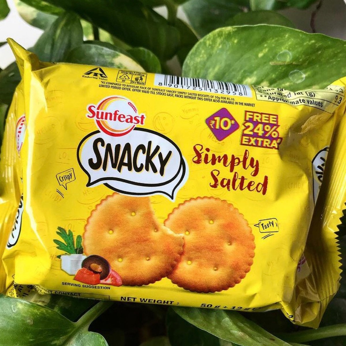 Snacky from Sunfeast - Vegan Product Reviews & Ratings | abillion