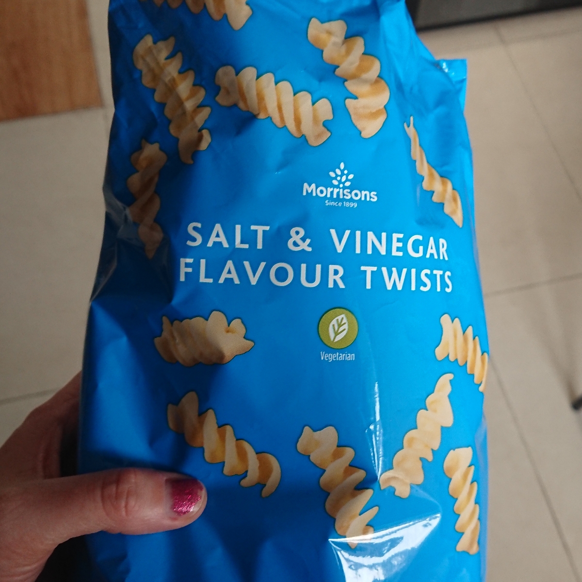 Salt & Vinegar Flavour Twists from Morrisons - Vegan Product Reviews ...