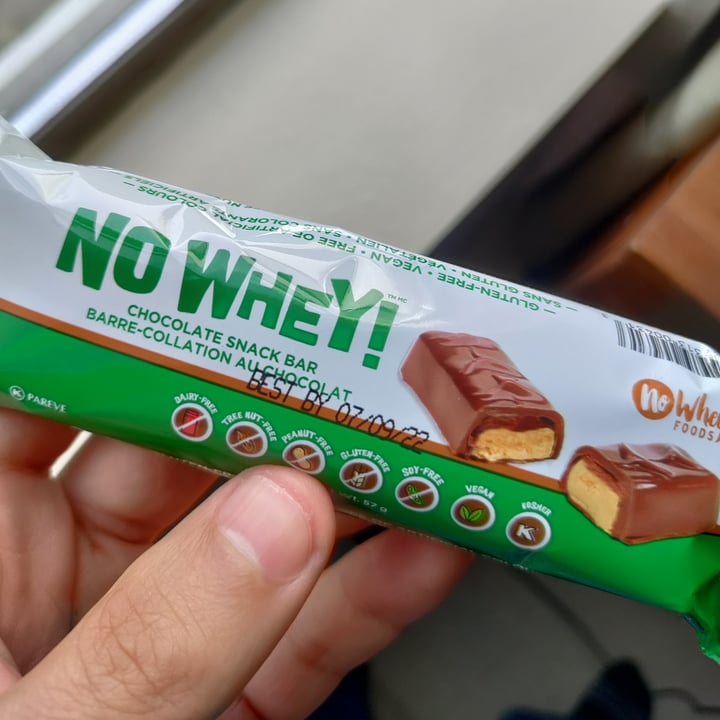 No Whey! Foods Caramel & Nougat in a Chocolatey Coating Review | abillion