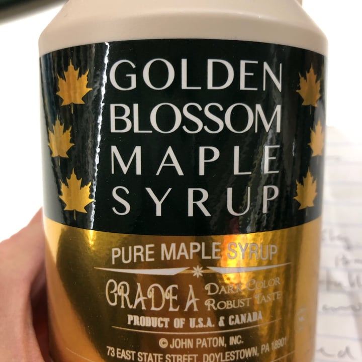 Golden blossom Maple syrup Review | abillion