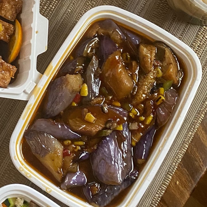 Veggie House Armour Square, Chicago, United States Braised Eggplant ...