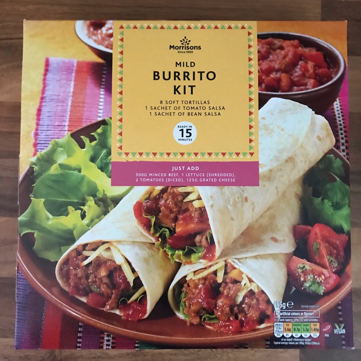 Burrito kit from Morrisons - Vegan Product Reviews & Ratings | abillion