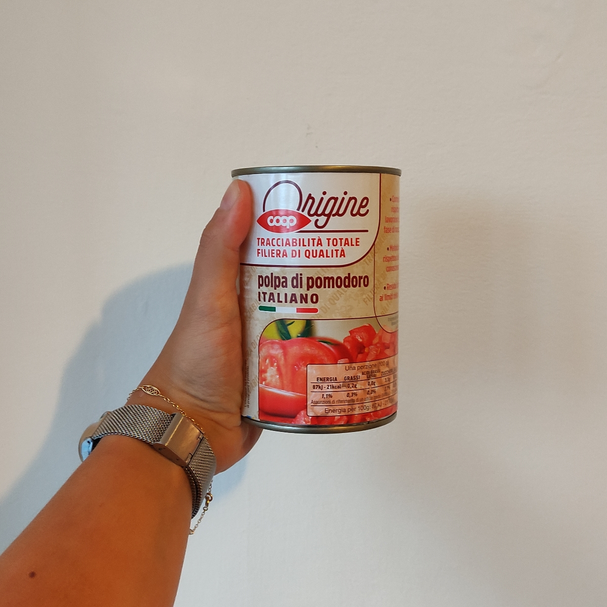 Polpa Di Pomodoro From Origine Coop Vegan Product Reviews And Ratings