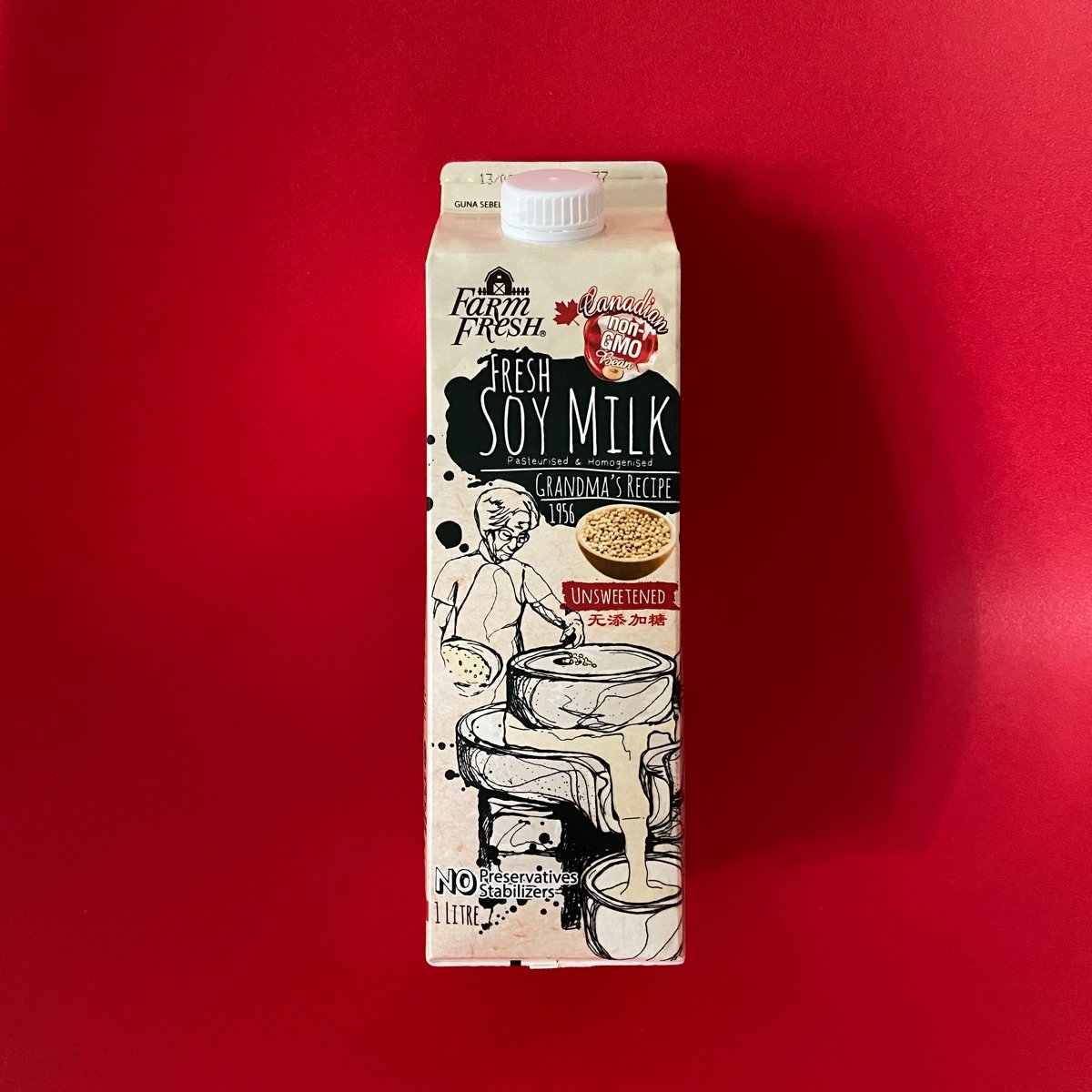 Fresh Soy Milk, Unsweetened from Farm Fresh - Vegan Product Reviews ...