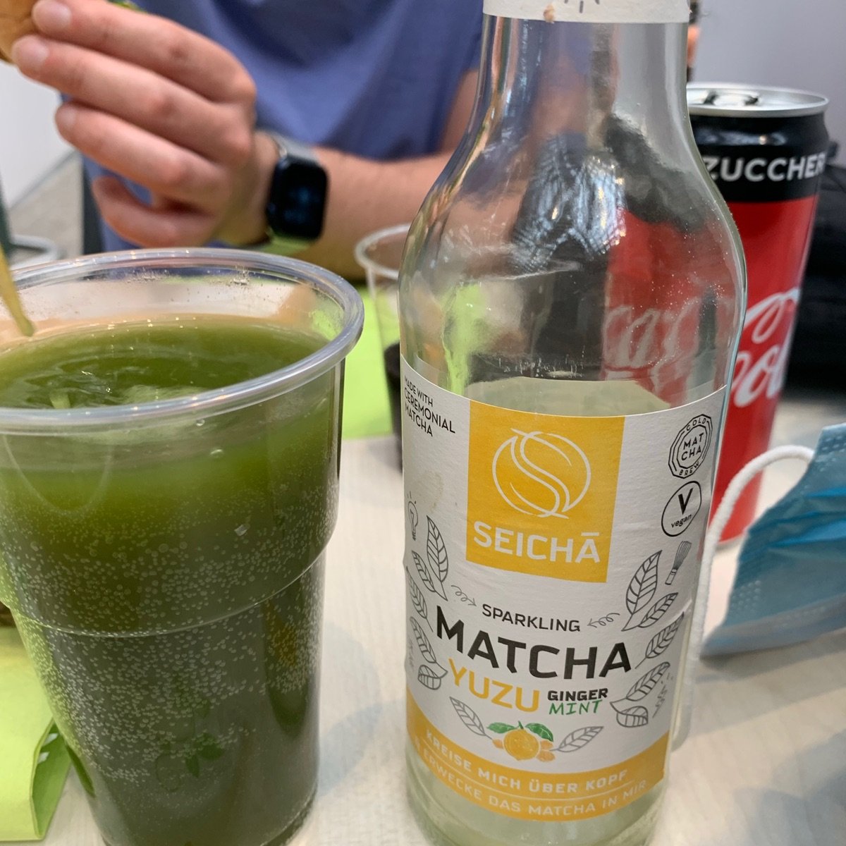 Sparkling Matcha Yuzu Ginger Mint from Seicha - Vegan Product Reviews ...