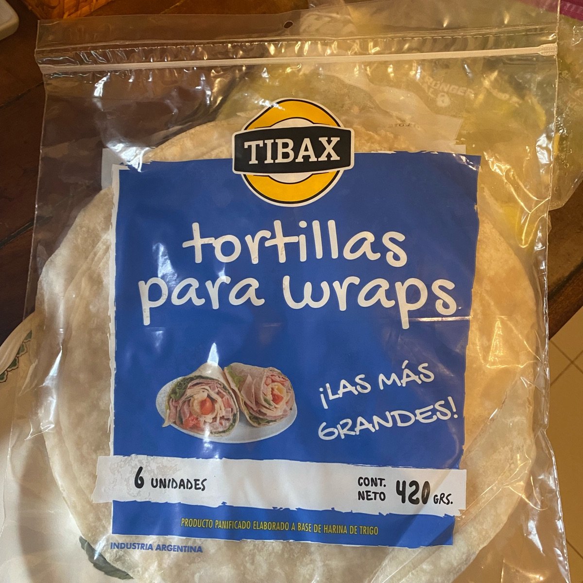 tortillas para wraps from Tibax - Vegan Product Reviews & Ratings ...
