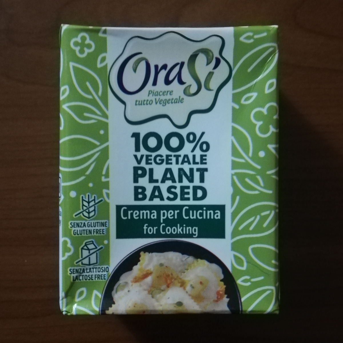 100% plant based Crema per cucinare from OraSí - Vegan Product Reviews ...