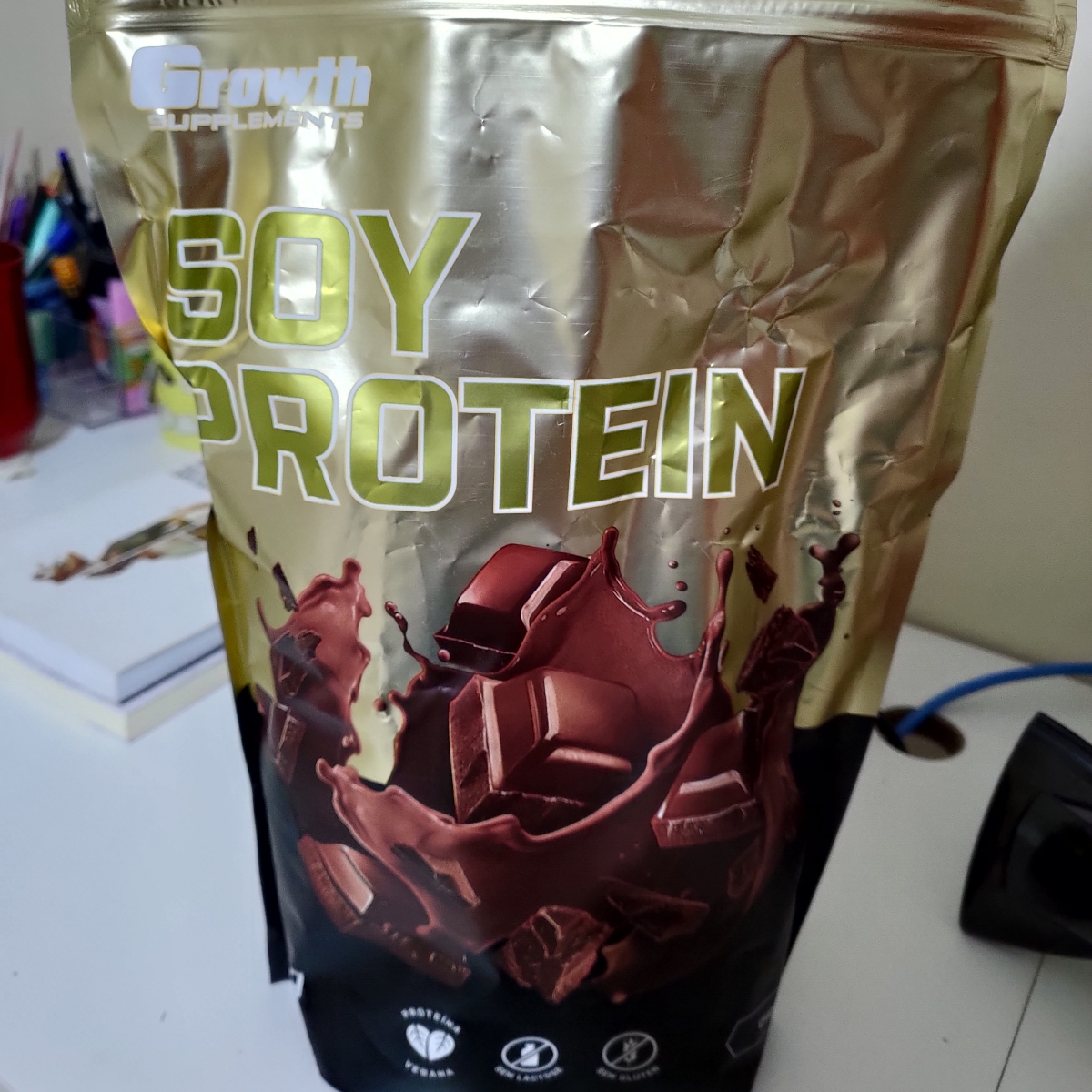 Proteína De Soja Sabor Chocolate from Growth suplemento - Vegan Product ...