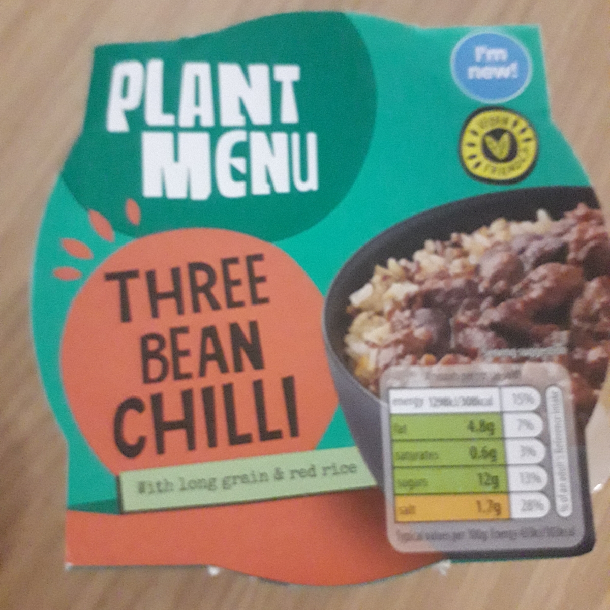 Plant menu Three bean chilli from ALDI - Vegan Product Reviews ...