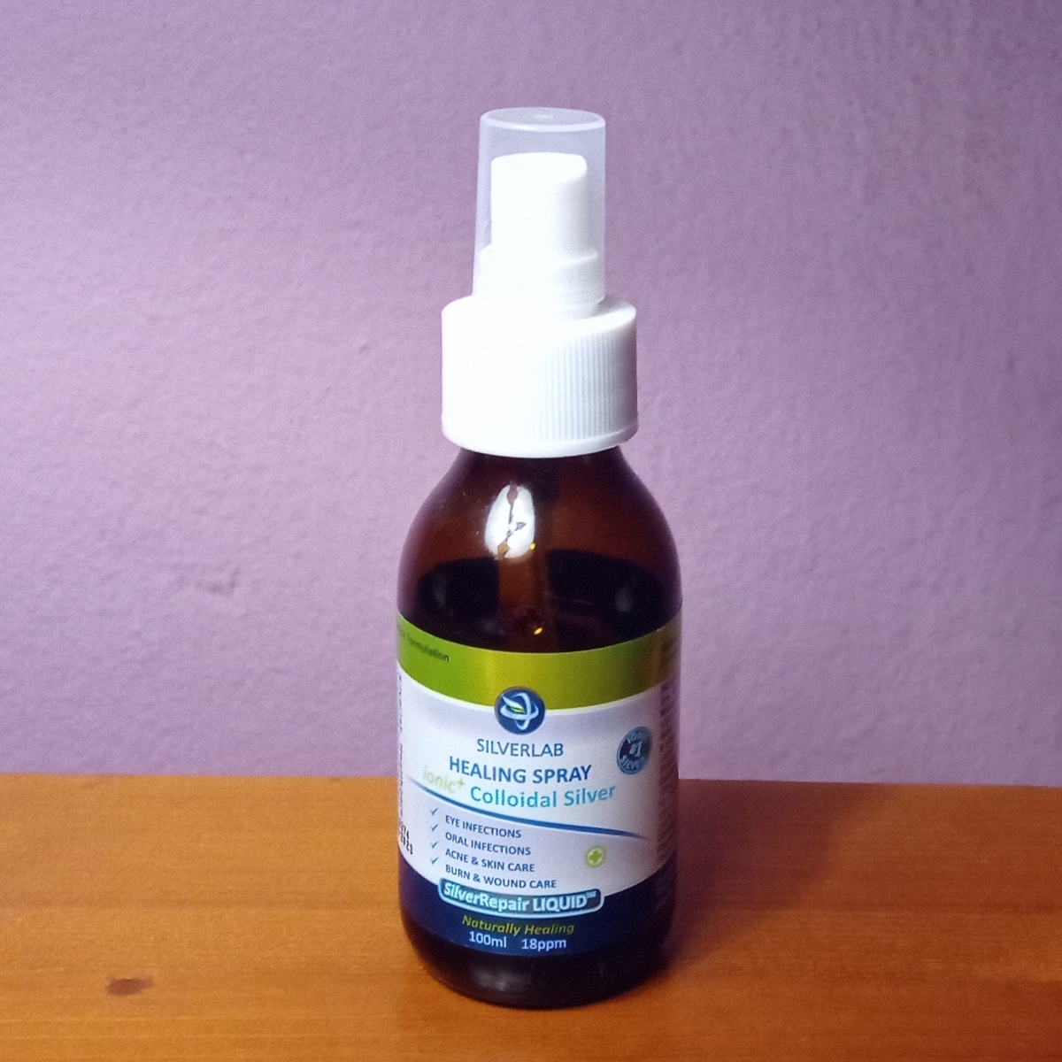 Colloidal Silver Liquid Spray from Silverlab - Vegan Product Reviews ...