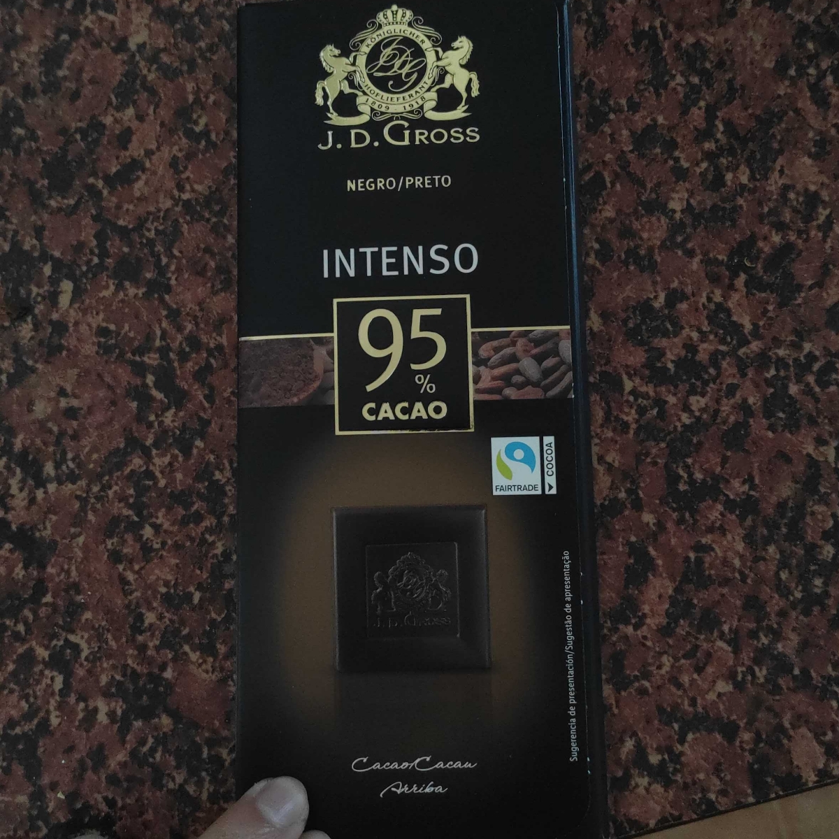 J. D. Gross Chocolate negro 95% Reviews | abillion