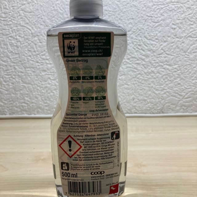 Abwaschmittel from Oecoplan coop - Vegan Product Reviews & Ratings ...