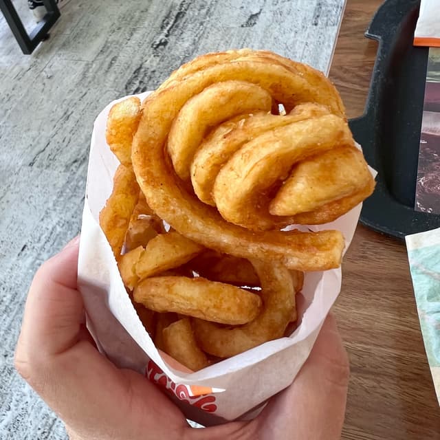 Tornado fries at Burger King Casalecchio di Reno, Bologna - Vegan Dish ...