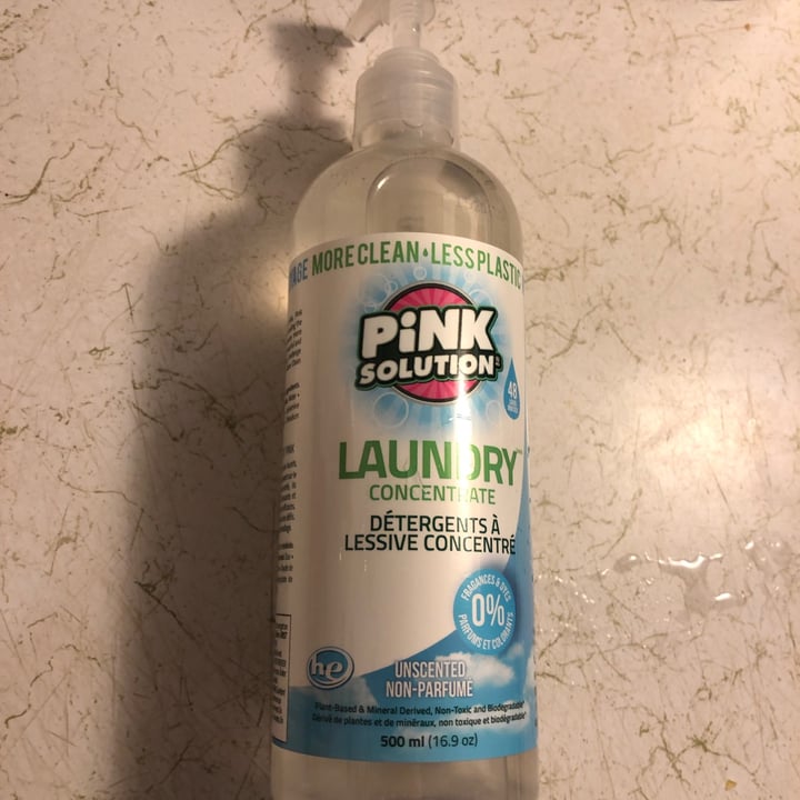 Pink Solution Concentrated Laundry detergent Review | abillion