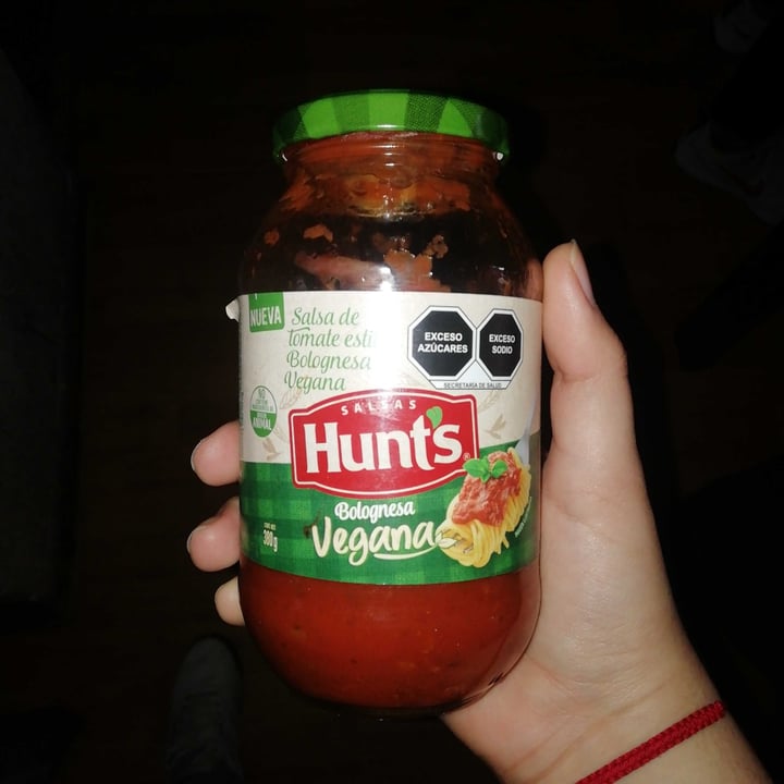 Hunt's Boloñesa vegana Review | abillion
