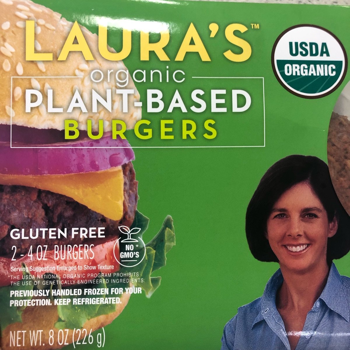 Organic Plant-Based Burgers from Laura’s - Vegan Product Reviews ...