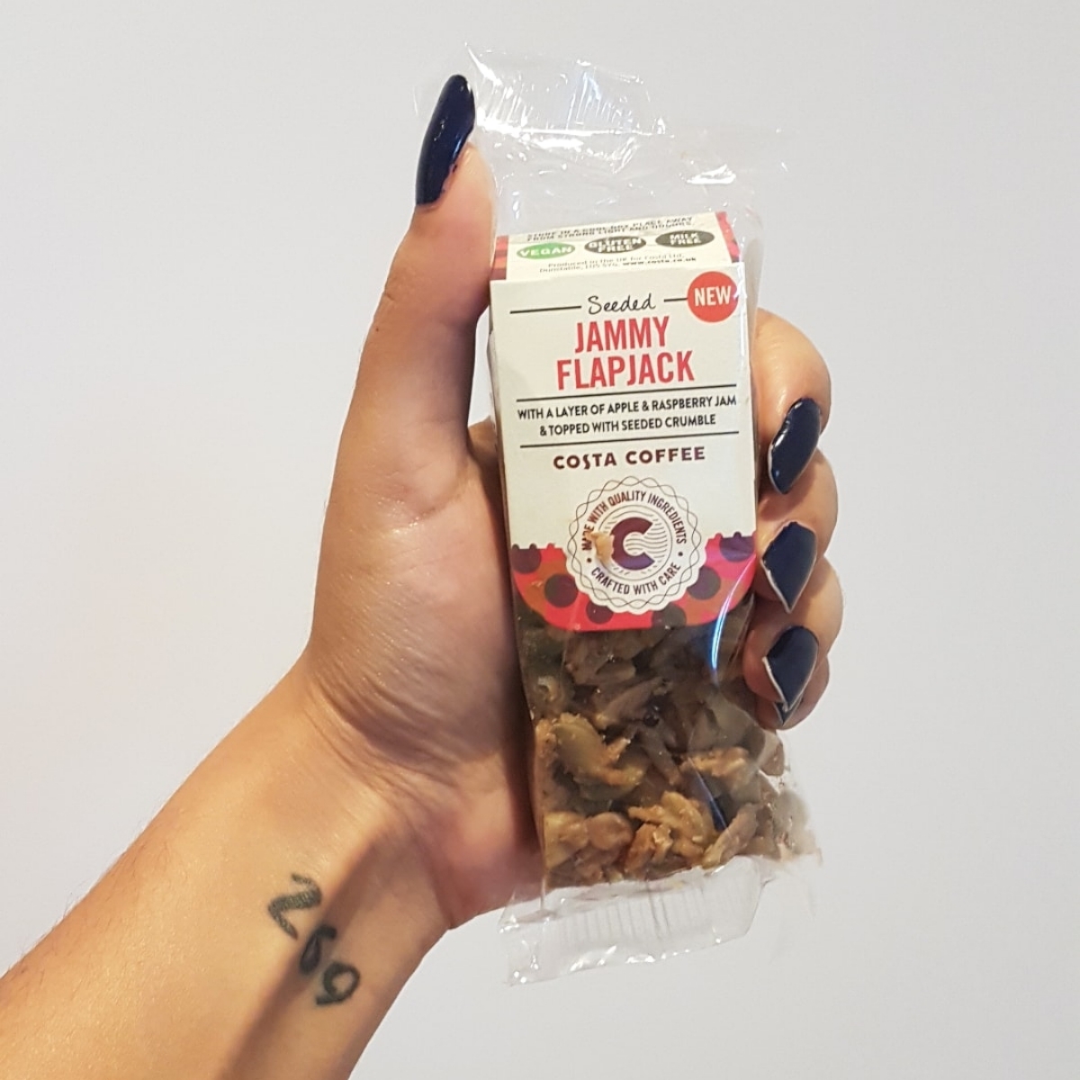 Jammy Flapjack from Costa Coffee - Vegan Product Reviews & Ratings ...