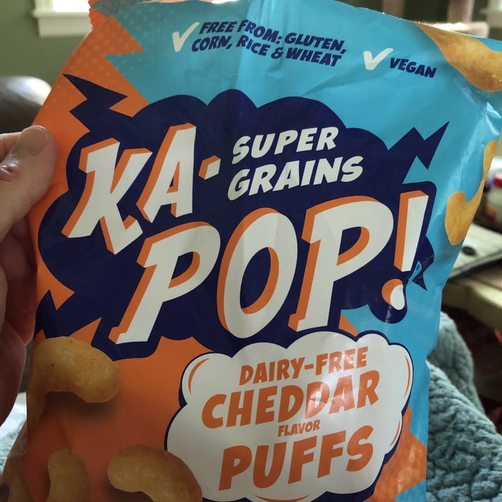 Ka-Pop Dairy-Free Cheddar Puffs Review | abillion