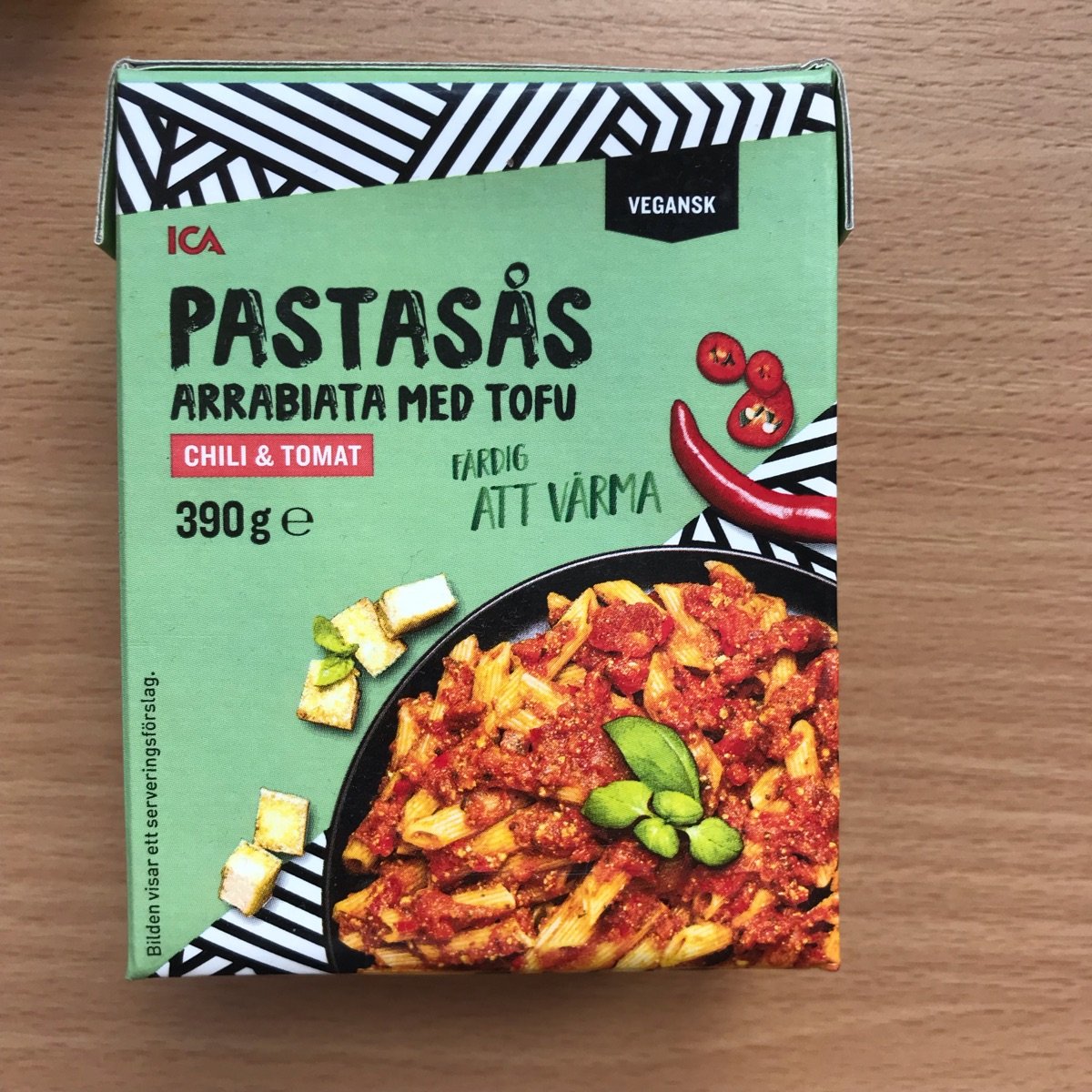 Pastasås Arrabiata Med Tofu. Chili & Tomat from ICA - Vegan Product ...