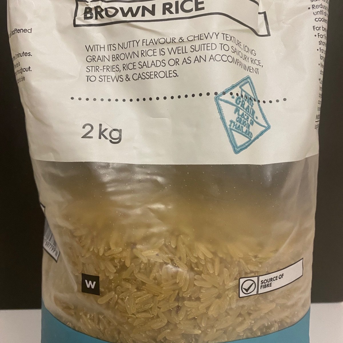 Brown rice long grain from Woolworths Food - Vegan Product Reviews ...