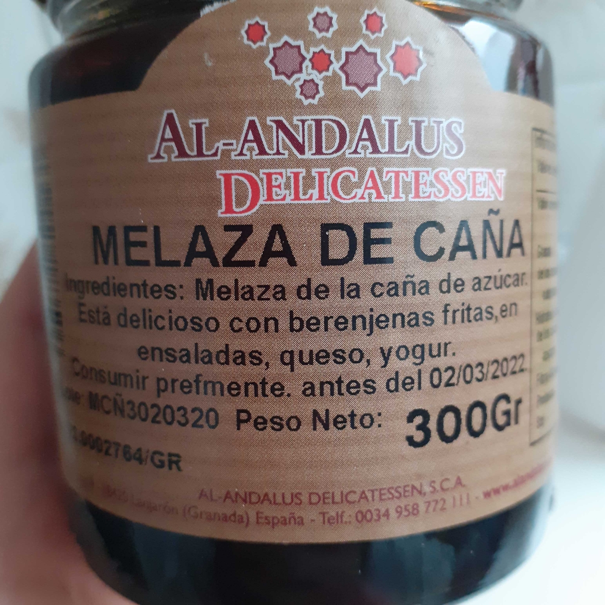 Melaza De Caña from Al-andalus - Vegan Product Reviews & Ratings | abillion