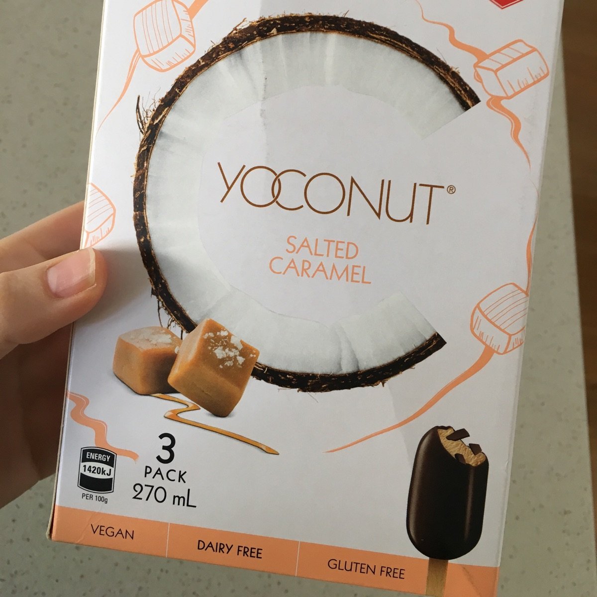 Salted Caramel Frozen Dessert from Yoconut - Vegan Product Reviews ...
