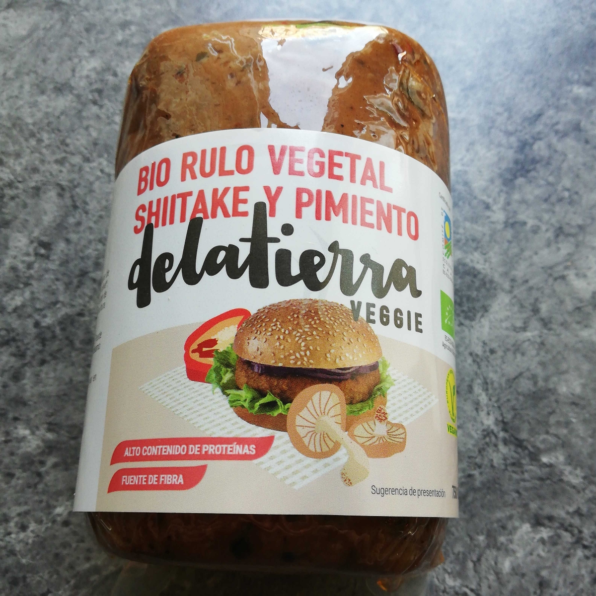 Bio Rulo Vegetal Shiitake Y Pimiento from delatierra - Vegan Product ...