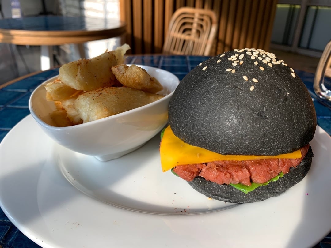 Barnyard Burger at BLUEZONE CENTER, Jakarta - Vegan Dish Reviews ...