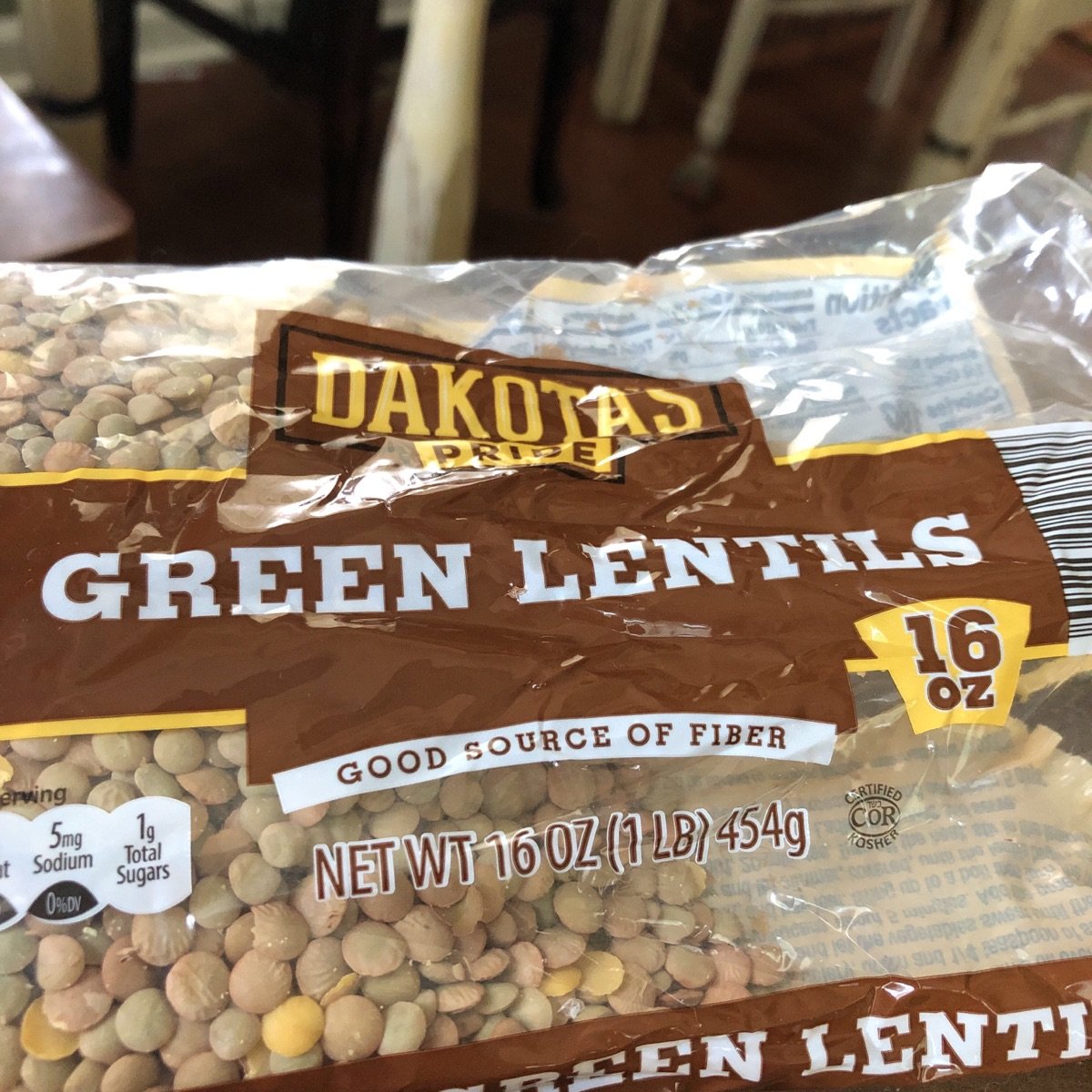 Bagged green lentils from Dakota’s pride - Vegan Product Reviews ...