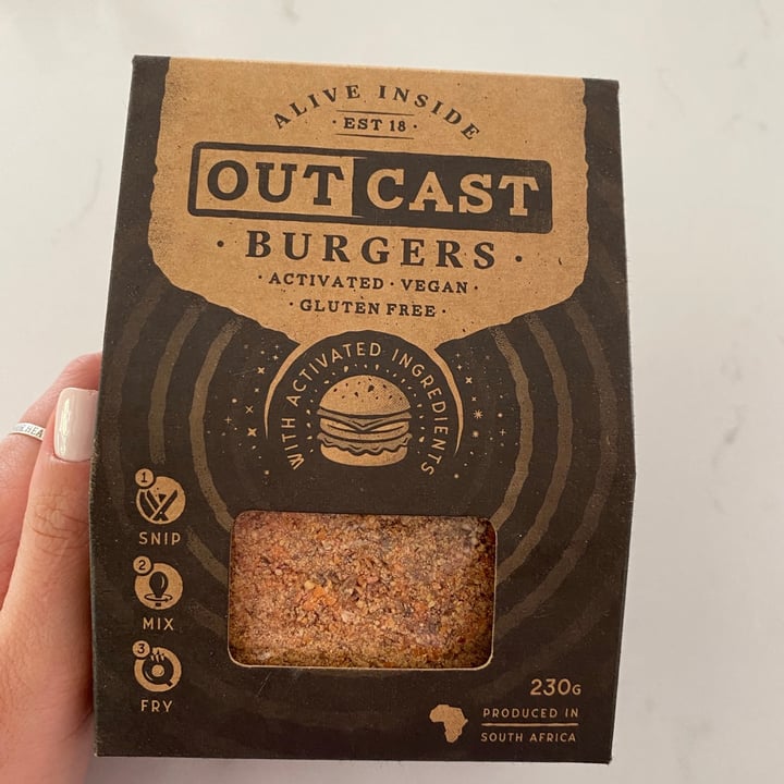 Outcast Foods Activated Burger Mix Review | abillion