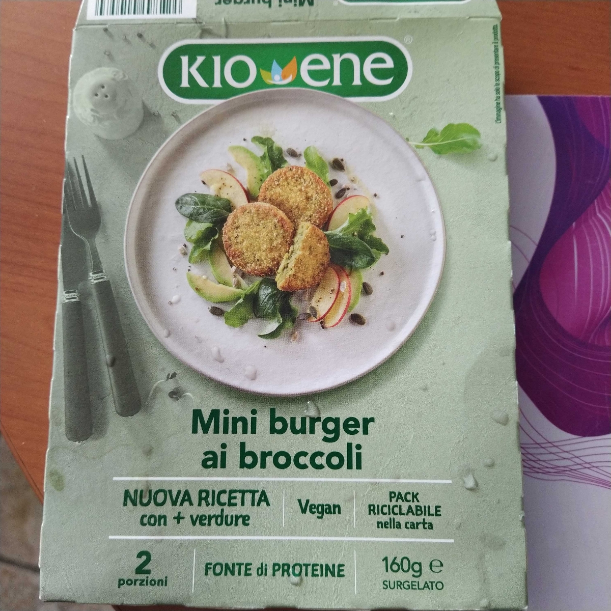 Burger Broccoli E Ceci from Kioene - Vegan Product Reviews & Ratings ...