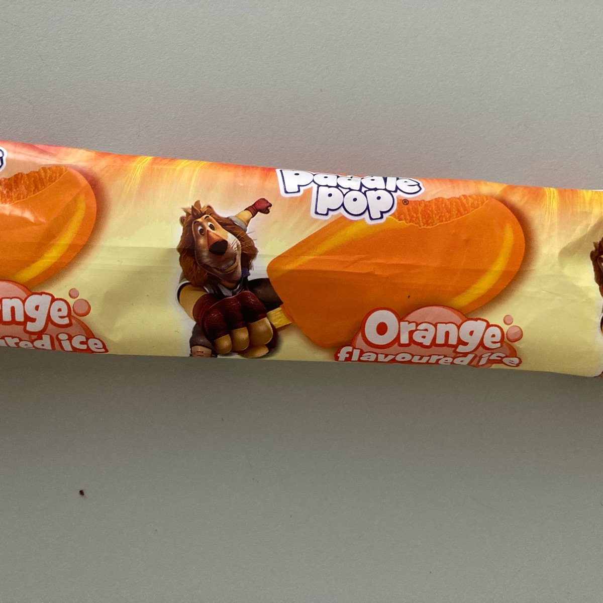 Orange Flavoured Water Ice from Paddle pop - Vegan Product Reviews ...