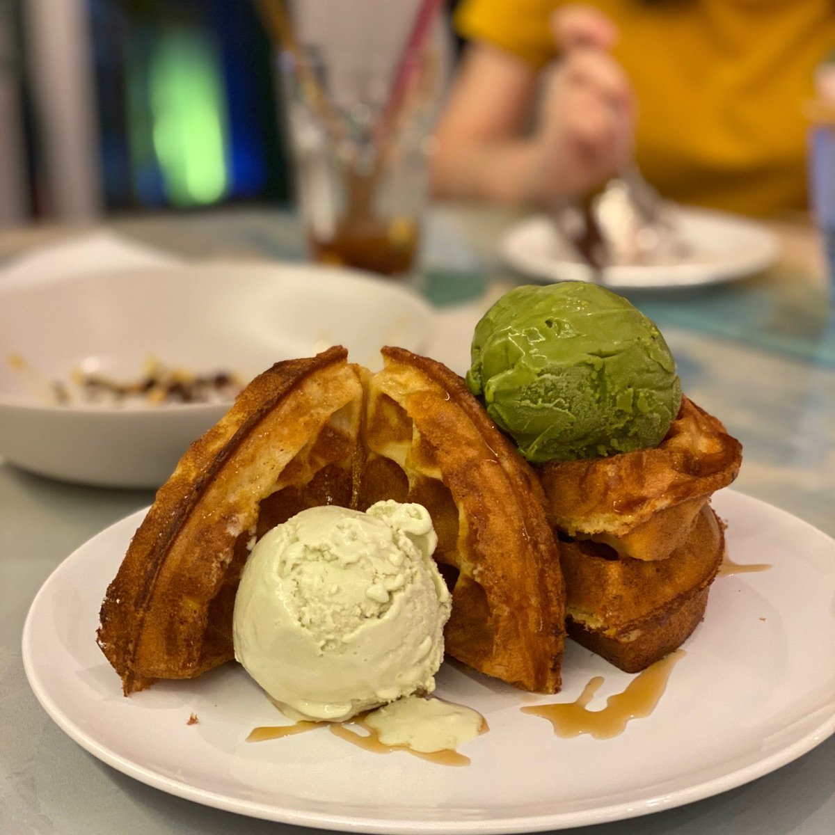 Ice Cream Waffle at Well Loft, Singapore - Vegan Dish Reviews & Ratings ...