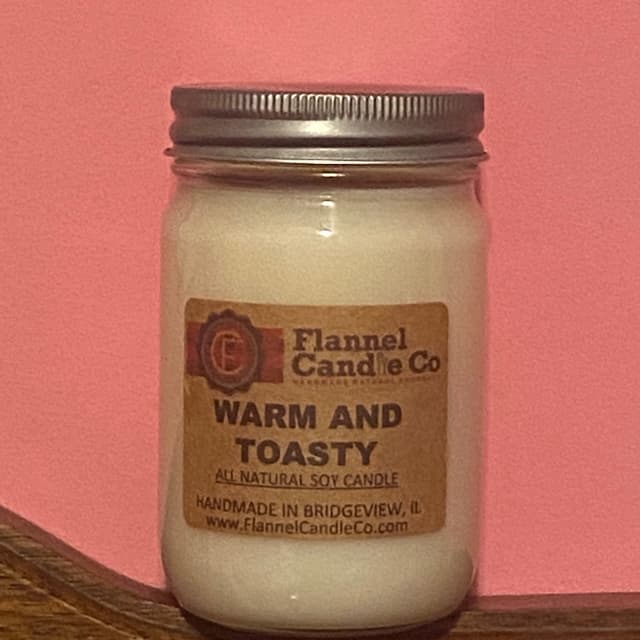 Flannel Candle Co. Warm and Toasty Candle Reviews | abillion