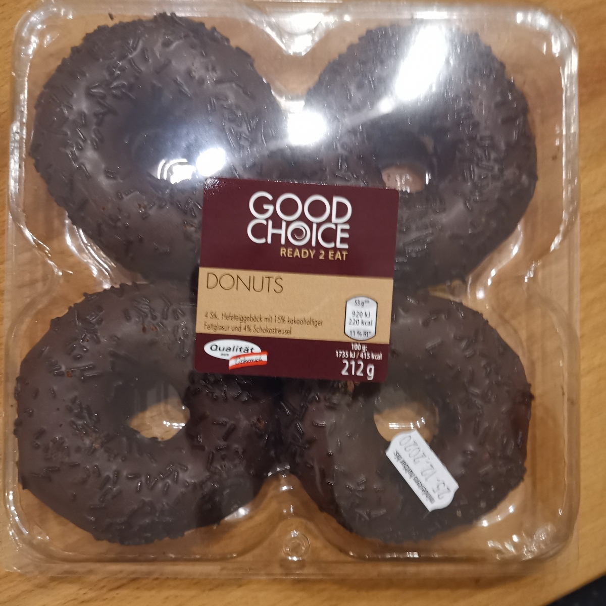 Choco Donuts from Good Choice - Vegan Product Reviews & Ratings | abillion