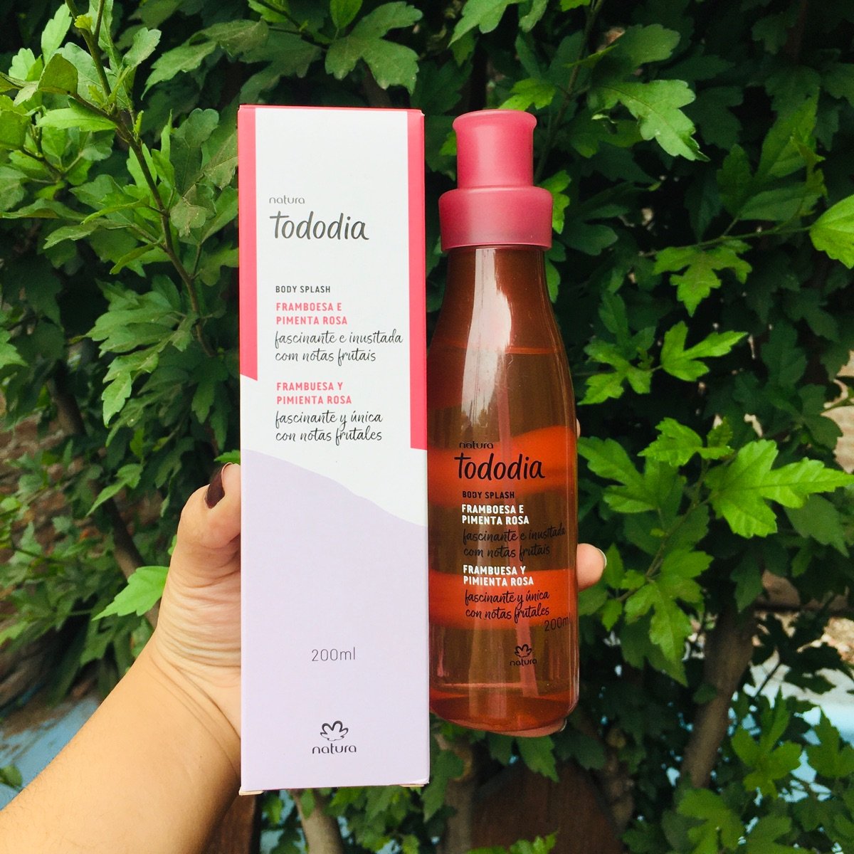 Natura Tododia Body Splash Frambuesa y Pimienta Rosa Reviews | abillion