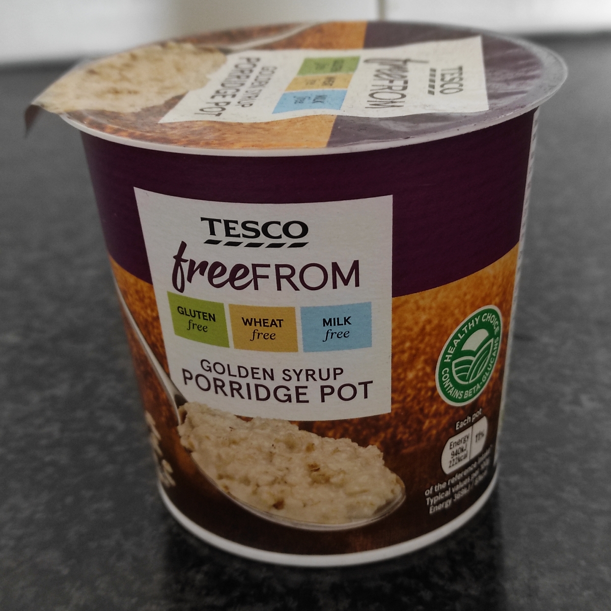 Golden Syrup Porridge Pot from Tesco - Vegan Product Reviews & Ratings ...