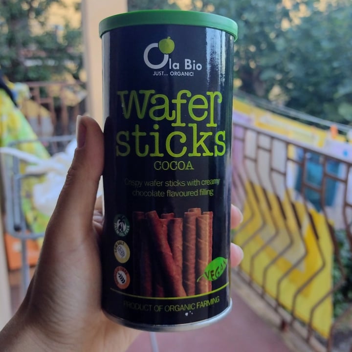 Ola Bio vegan wafer sticks Review | abillion