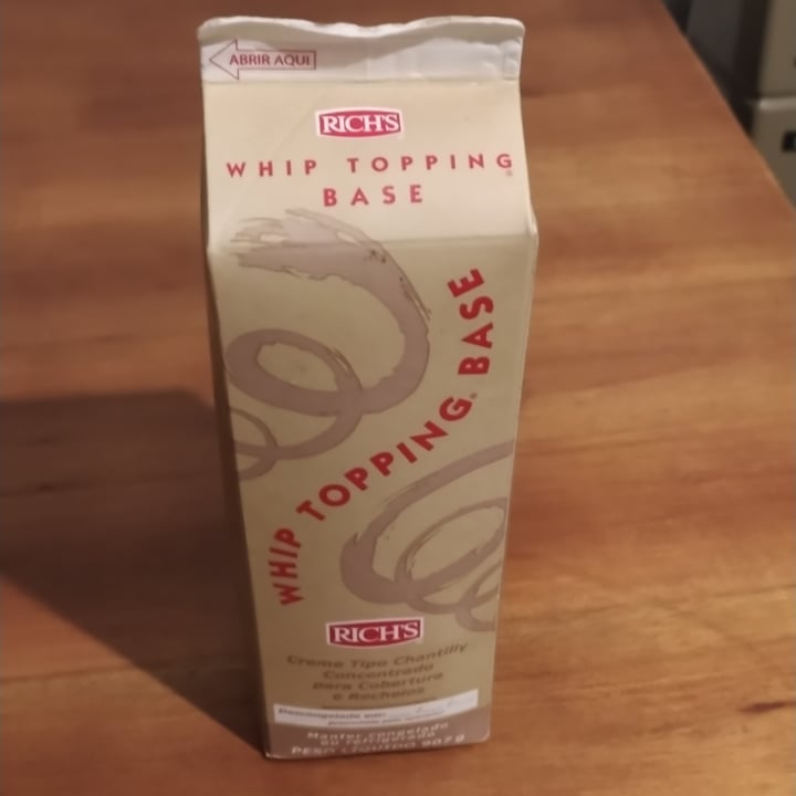 Richs Whip Topping Base Review | abillion