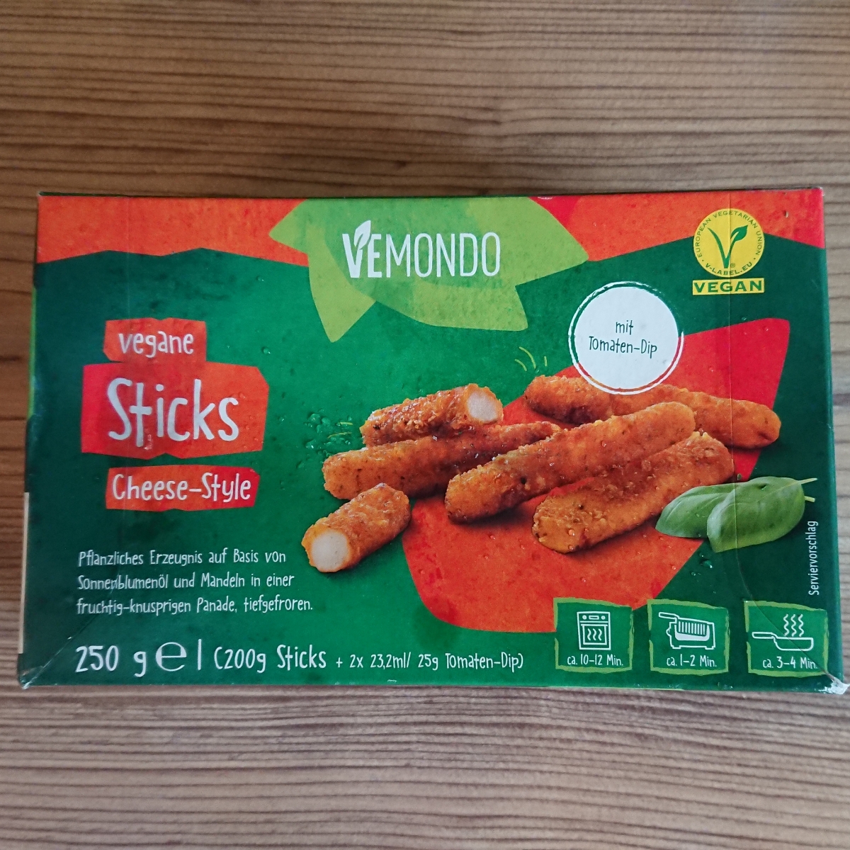 Vegane Sticks Cheese Style from Vemondo - Vegan Product Reviews ...