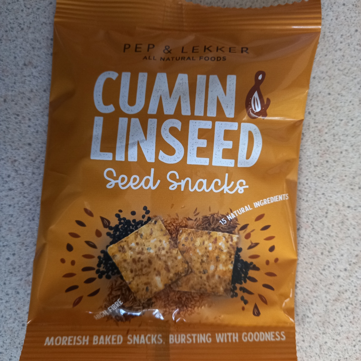 Cumin & Linseed Seed Snacks from Pep & Lekker - Vegan Product Reviews ...