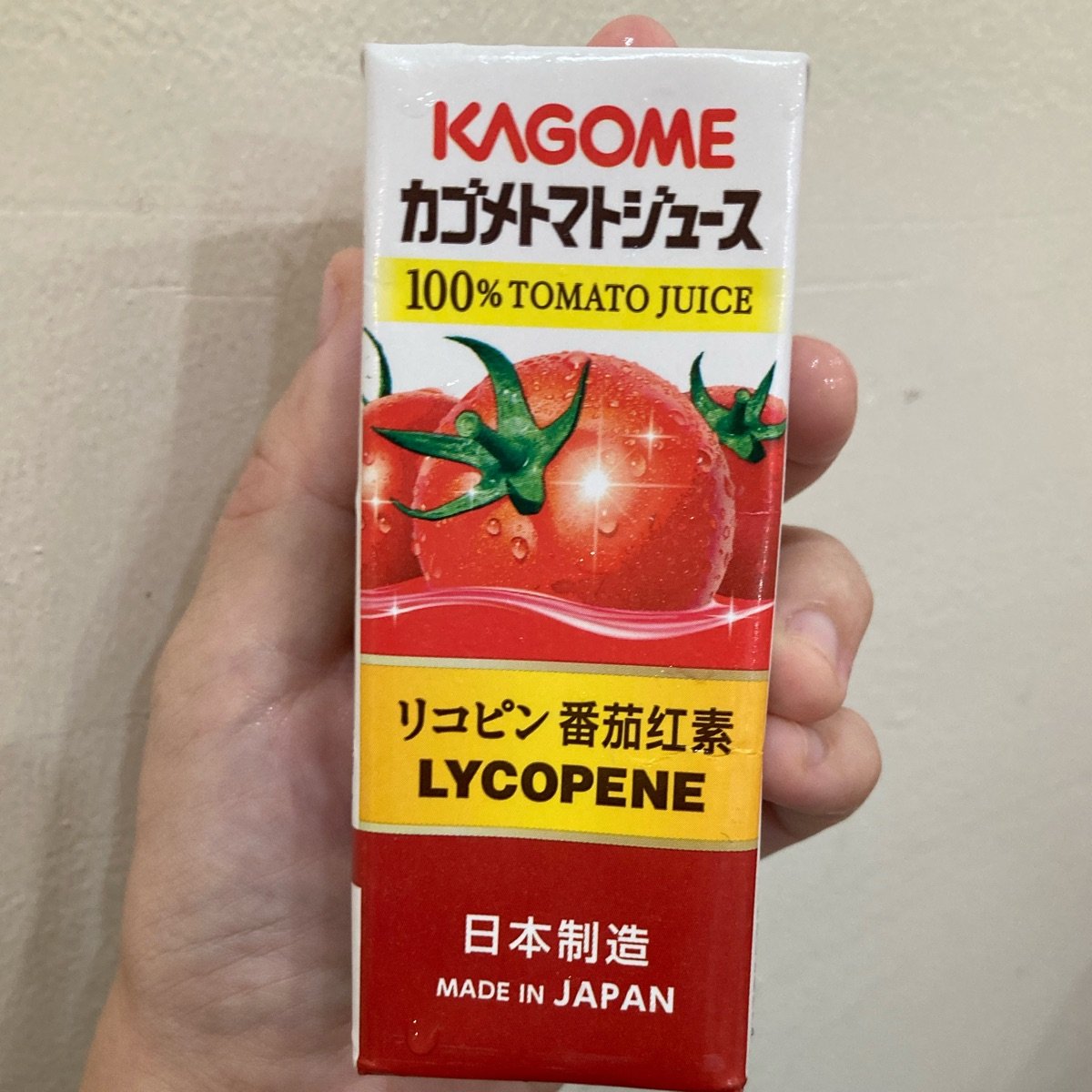 kagome 100% tomato juice from DON DON DONKI - Vegan Product Reviews & Ratings | abillion