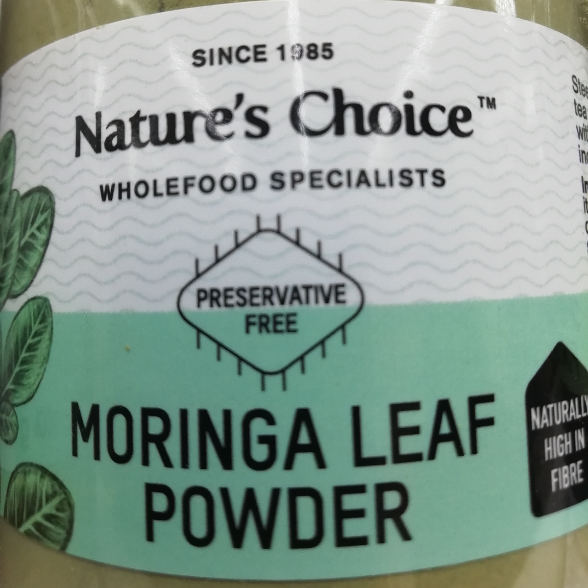 Moringa Leaf Powder from Nature's Choice - Vegan Product Reviews ...