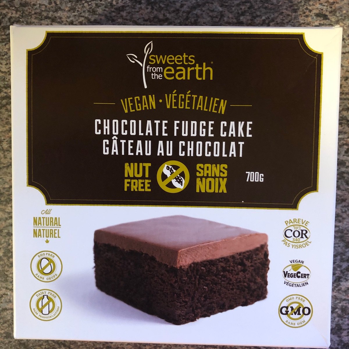Chocolate Fudge Cake from Sweets from the Earth - Vegan Product Reviews & Ratings | abillion