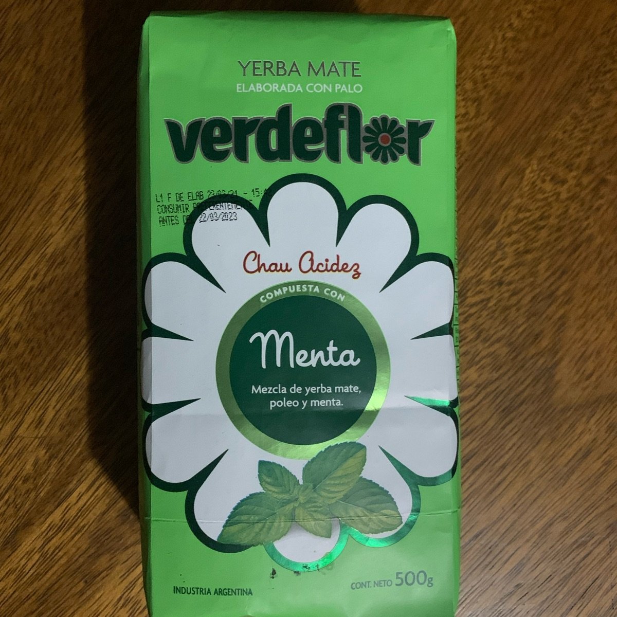 Yerba mate MENTA from Verdeflor - Vegan Product Reviews & Ratings ...