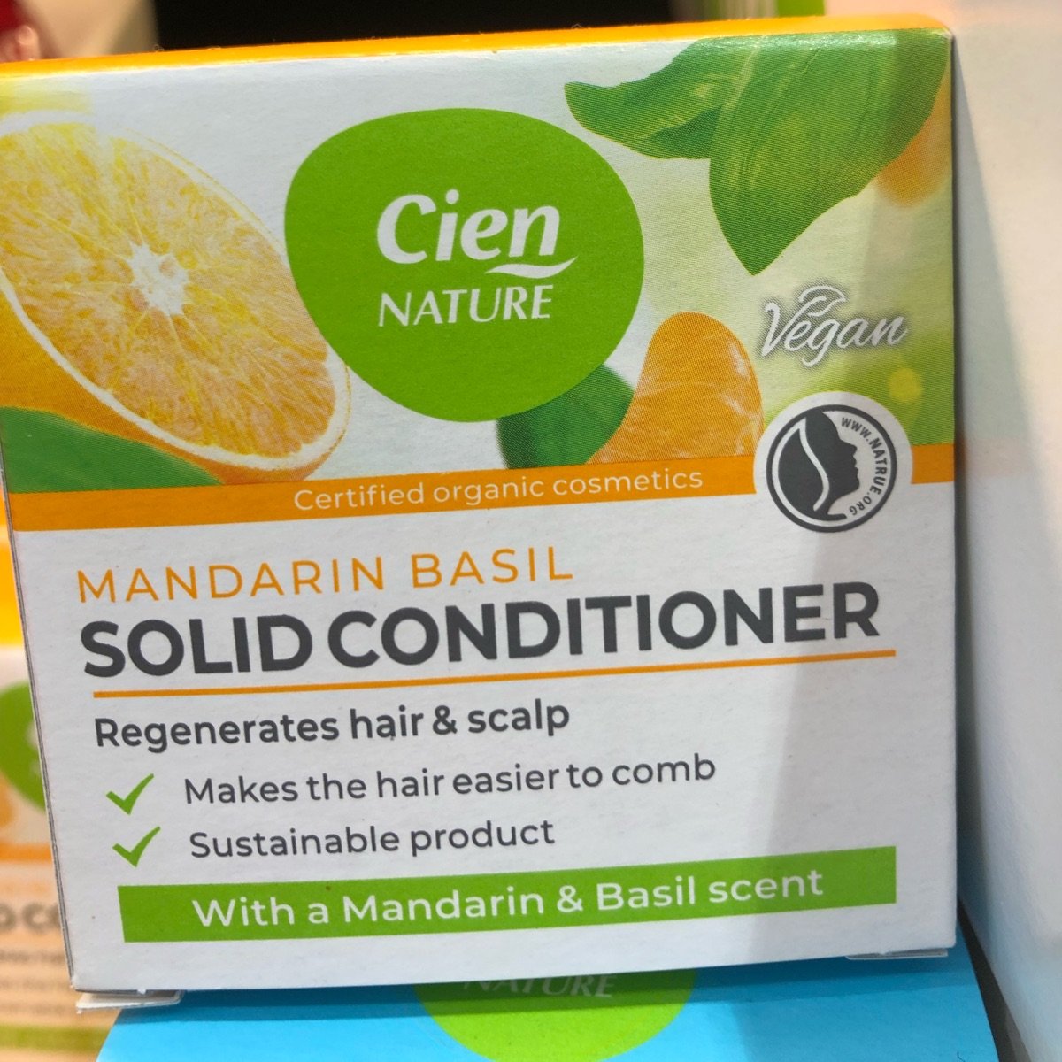solid conditioner Mandarin Brasil from Cien - Vegan Product Reviews ...