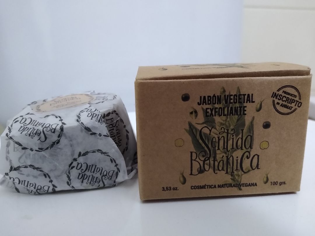 Jabón Vegetal Exfoliante from Sentida Botánica - Vegan Product Reviews ...