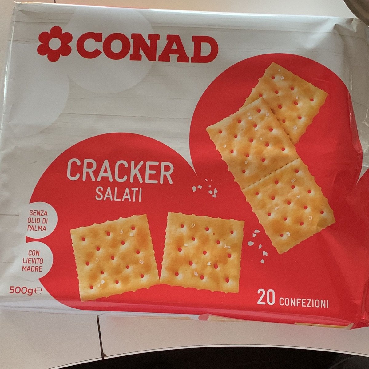 Cracker salati from Conad - Vegan Product Reviews & Ratings | abillion