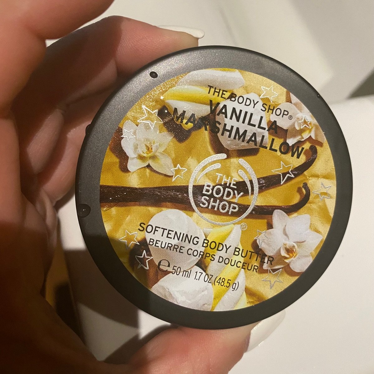 Vanilla marshmallow body butter from The Body Shop - Vegan Product ...