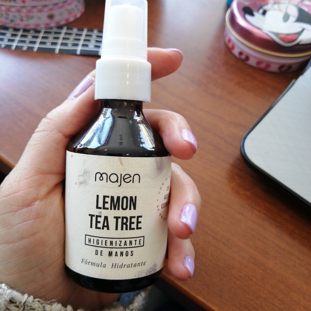 Lemon tea tree - higienizante de manos from Majen - Vegan Product ...